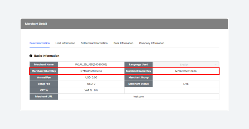 연동 준비하기 - PAYVERSE Developer Center